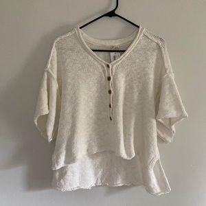 entro | Sweaters | Nwt Entro White Boho Chic Knit Pullover | Poshmark